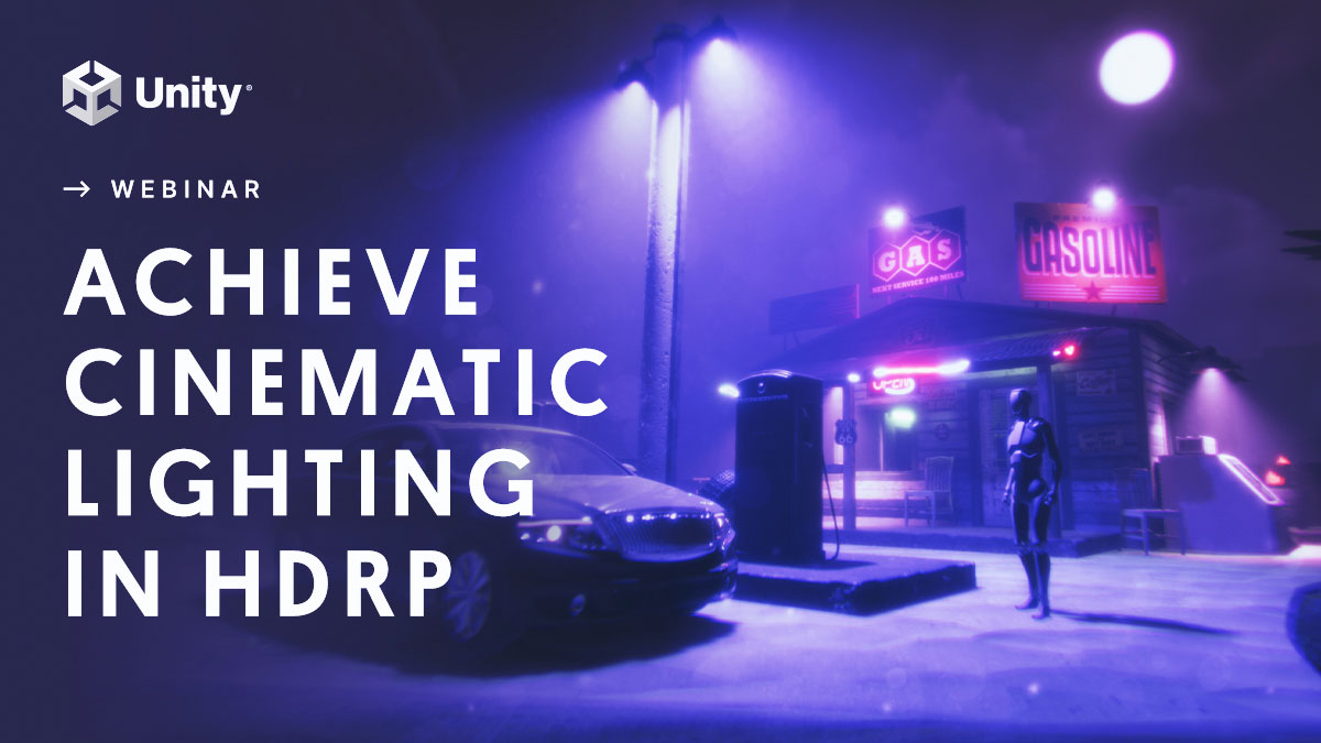 Technical demo on cinematic lighting in the High Definition Render Pipeline